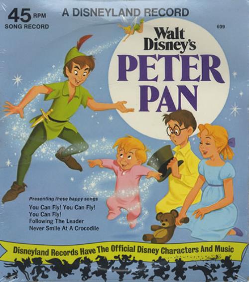 Walt Disney Peter Pan EP - Sealed US 7" vinyl single (7 inch record ...