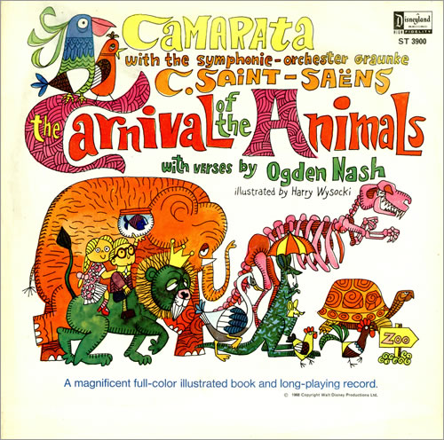 Walt Disney The Carnival Of The Animals UK vinyl LP album (LP record ...