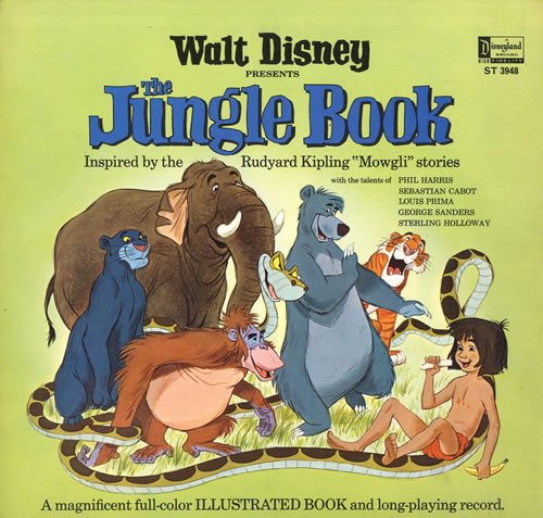 Walt Disney The Jungle Book - 1st UK vinyl LP album (LP record) (555052)