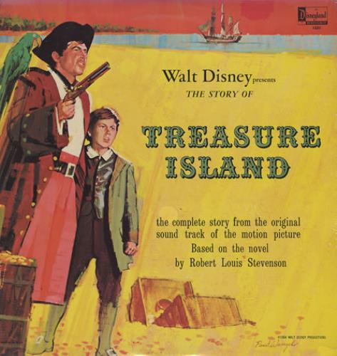 Walt Disney Treasure Island - Sealed US vinyl LP album (LP record) (360498)