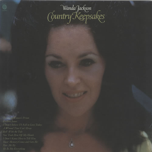 Wanda Jackson Country Keepsakes US vinyl LP album (LP record) (629246)