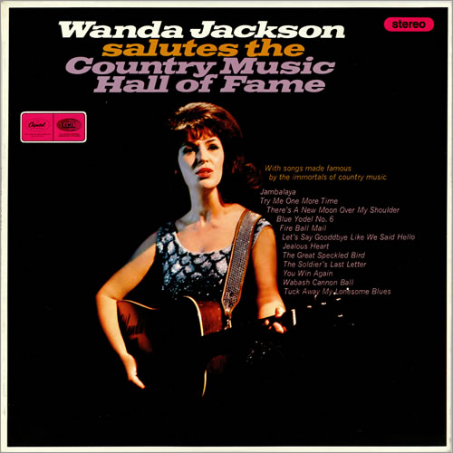 Wanda Jackson Country Music Hall Of Fame UK vinyl LP album (LP record ...