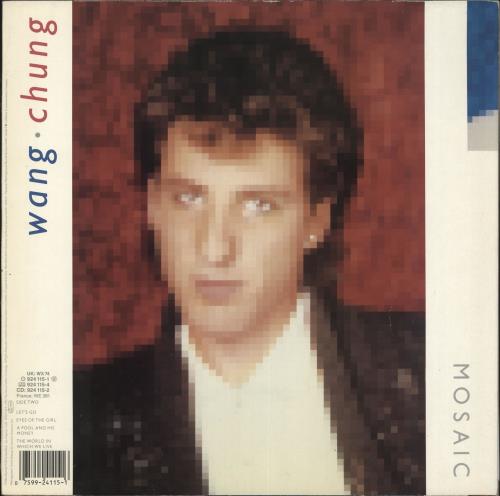 Wang Chung Mosaic German vinyl LP album (LP record) (102869)