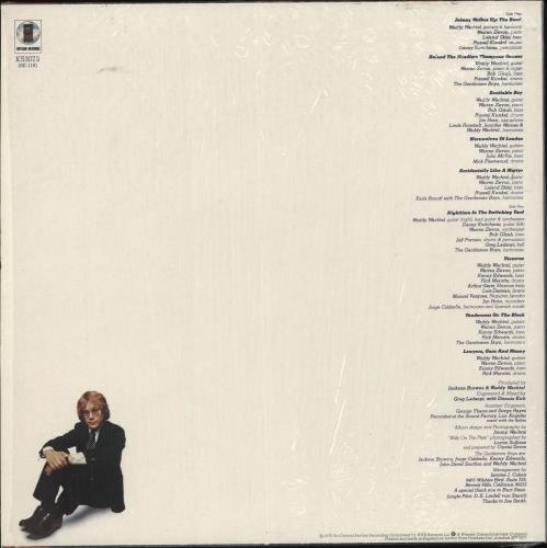 Warren Zevon Excitable Boy UK vinyl LP album (LP record) (610235)