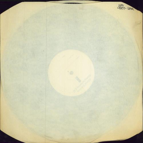 War Platinum Funk - Test Pressing UK vinyl LP album (LP record) (783551)