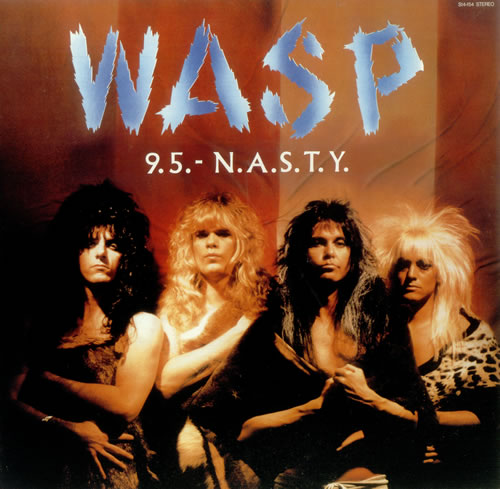 WASP 9.5 - N.A.S.T.Y. Japanese Promo 12" vinyl single (12 inch record ...