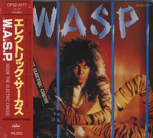 WASP Inside The Electric Circus - Sealed Japanese CD album (CDLP) (380738)