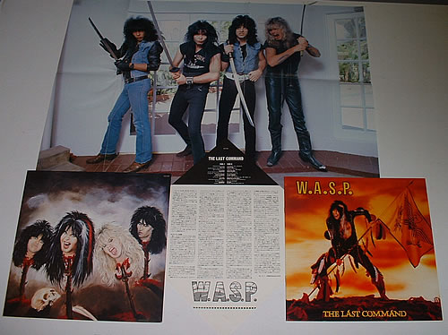 WASP The Last Command - Complete Japanese vinyl LP album (LP record ...