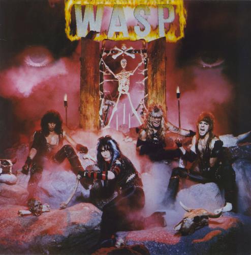 WASP W.A.S.P. UK vinyl LP album (LP record) (572036)