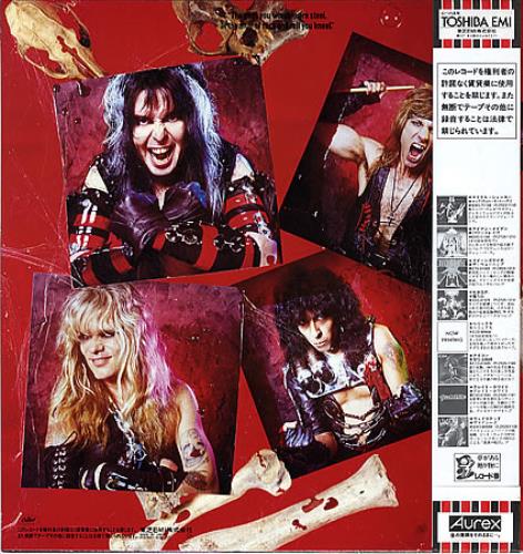 WASP WASP + Poster Japanese vinyl LP album (LP record) (349449)
