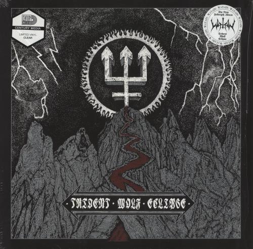 Watain Trident Wolf Eclipse - Clear Vinyl German vinyl LP album (LP record) (863352)