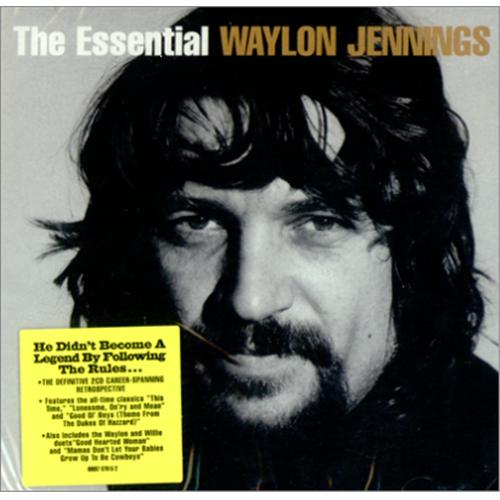 Waylon Jennings The Essential US CD album (CDLP) (417938)
