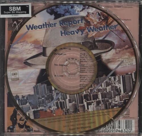 Weather Report Heavy Weather Japanese CD album (CDLP) (746571)