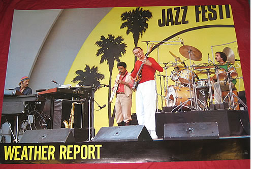 Weather Report Jazz Fest Japanese Promo poster (351493)