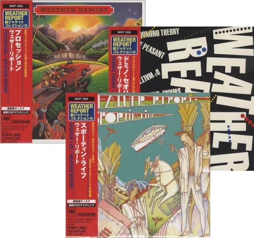 Weather Report Paper Sleeve Collection Japanese 6-CD album set (410644)