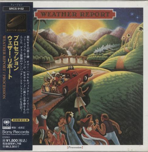 Weather Report Procession Japanese CD album (CDLP) (444801)