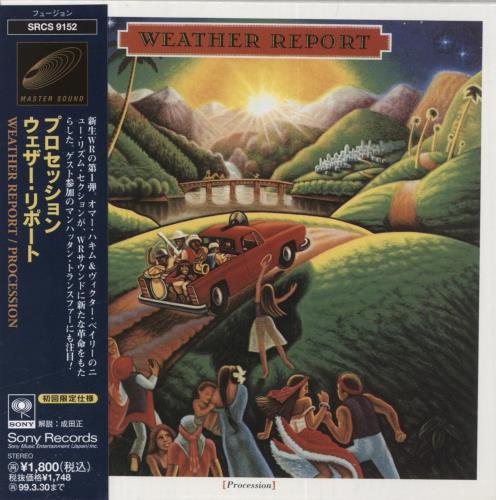 Weather Report Procession Japanese CD album (CDLP) (848193)
