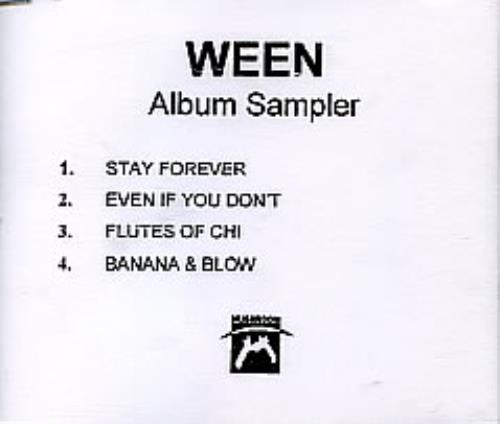 Ween White Pepper Album Sampler UK Promo CD-R acetate (282800)