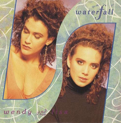 Wendy & Lisa Waterfall UK 7" vinyl single (7 inch record / 45) (242296)
