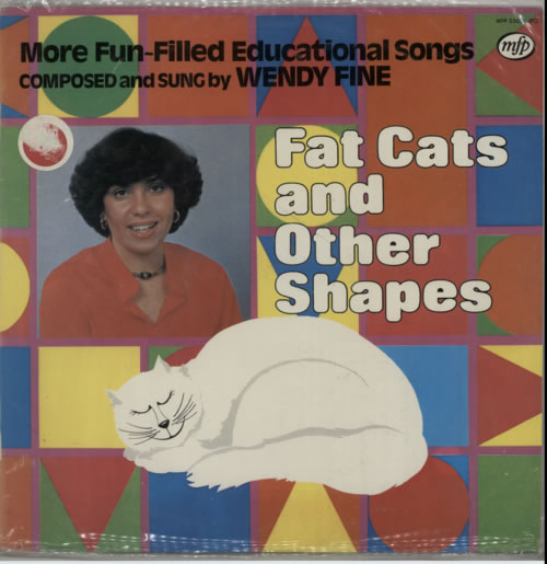 Wendy Fine Fat Cats And Other Shapes - Sealed South African vinyl LP ...