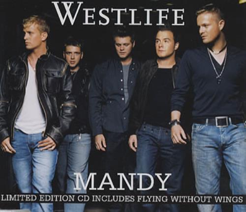 Westlife Mandy UK CD single (CD5 / 5") (354056)