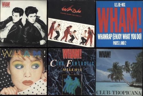 Wham 1982-1986 Singles UK 7" vinyl single (7 inch record / 45) (726438)