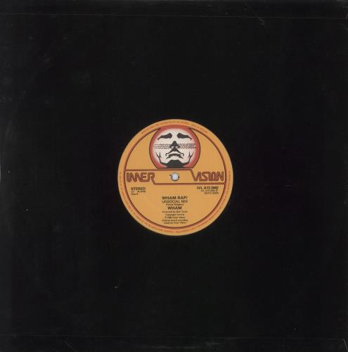 Wham Wham Rap! - 1st - Hype Sticker UK 12" vinyl single (12 inch record / Maxi-single) (811848)