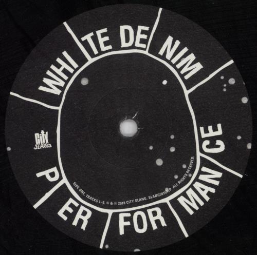 White Denim Performance - Black vinyl US vinyl LP album (LP record ...