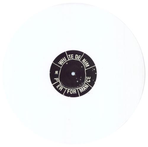 White Denim Performance - White US vinyl LP album (LP record) (735426)