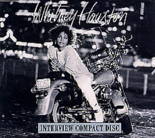 Whitney Houston Interview UK Promo CD album (CDLP) (15432)