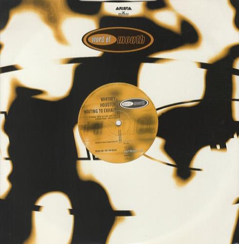 Whitney Houston Waiting To Exhale UK Promo 12" vinyl single (12 inch ...