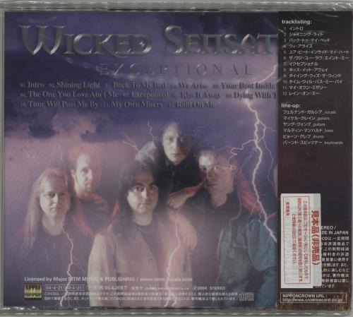 Wicked Sensation Exceptional Japanese Promo CD album (CDLP) (537628)