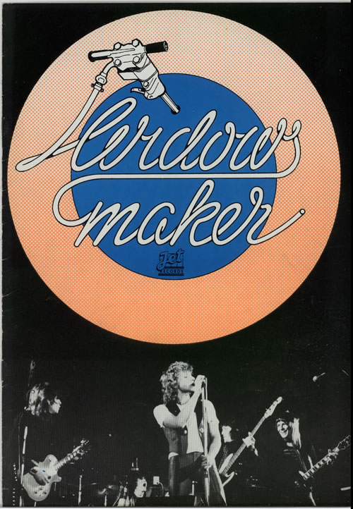 Widowmaker Widowmaker - 1976 Tour UK tour programme (634591) TOUR PROGRAMME