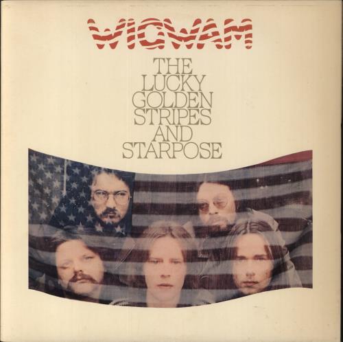 Wigwam (70S) The Lucky Golden Stripes And Starpose - 1st UK vinyl LP ...