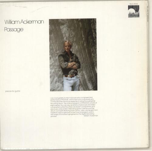 William Ackerman Passage German vinyl LP album (LP record) (725592)