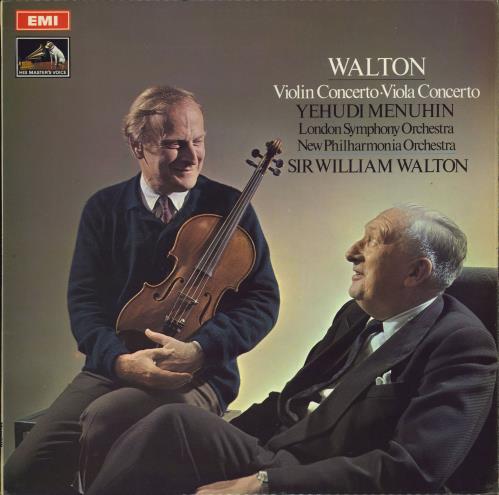 William Walton Violin Concerto / Viola Concerto UK vinyl LP album (LP ...