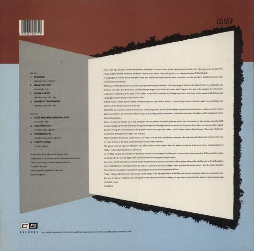 Willie Mitchell Sparkle UK vinyl LP album (LP record) (854572)