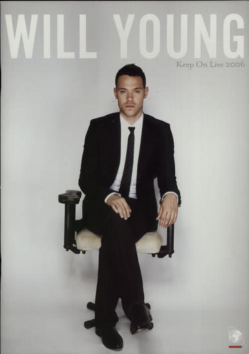 Will Young Keep On Live 2006 UK tour programme (595733) TOUR PERSONNEL