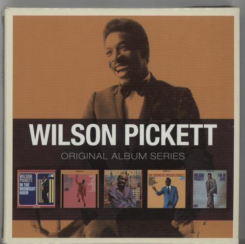 Wilson Pickett Original Album Series UK 5-CD album set (516376)