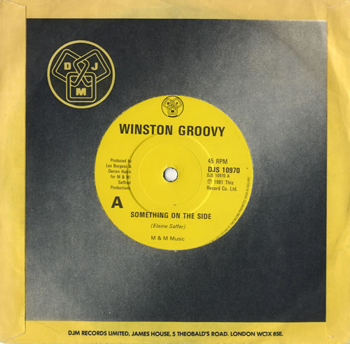 Winston Groovy Something On The Side UK 7" vinyl single (7 inch record ...