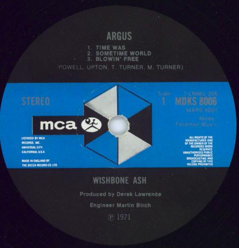 Wishbone Ash Argus - 1st UK vinyl LP album (LP record) (558283)