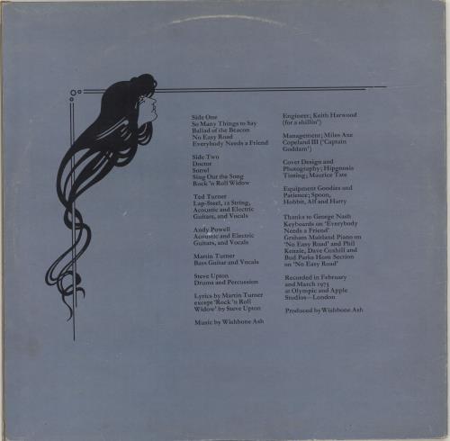 Wishbone Ash Wishbone Four UK vinyl LP album (LP record) (554859)