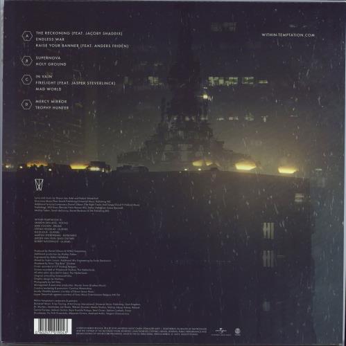 Within Temptation Resist UK 2-LP vinyl record set (Double LP Album ...