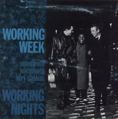 Working Week Working Nights UK vinyl LP album (LP record) (363808)