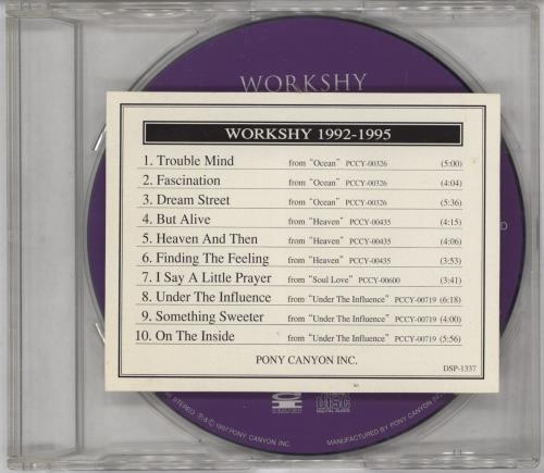 Workshy 1992-1995 Japanese Promo CD album (CDLP) (176445)