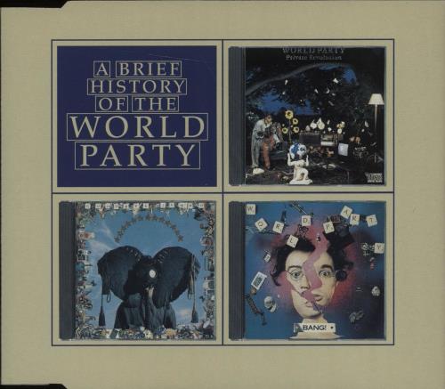 World Party A Brief History Of UK Promo CD single (CD5 / 5") (84076)