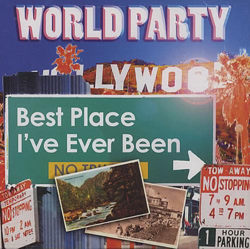 World Party Best Place I've Ever Been US Promo CD single (CD5 / 5 ...