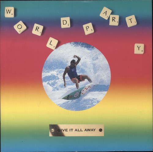 World Party Give It All Away UK 12" vinyl single (12 inch record / Maxi ...