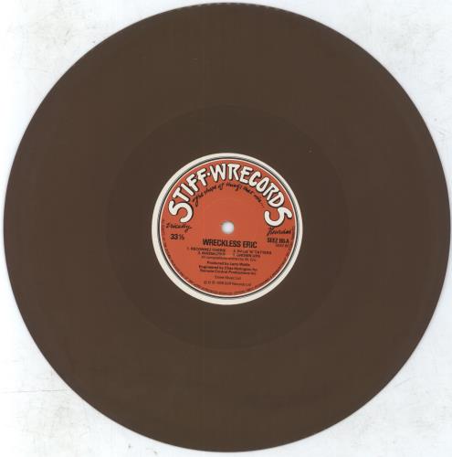 Wreckless Eric Wreckless Eric - Brown Vinyl UK 10" vinyl single (10 ...