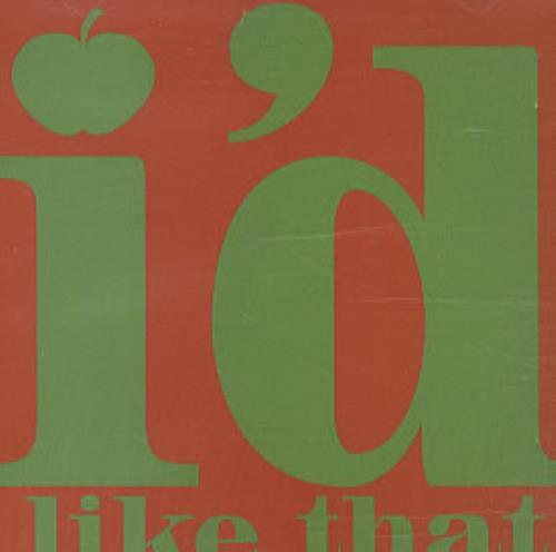 XTC I'd Like That US Promo CD single (CD5 / 5") (136738)